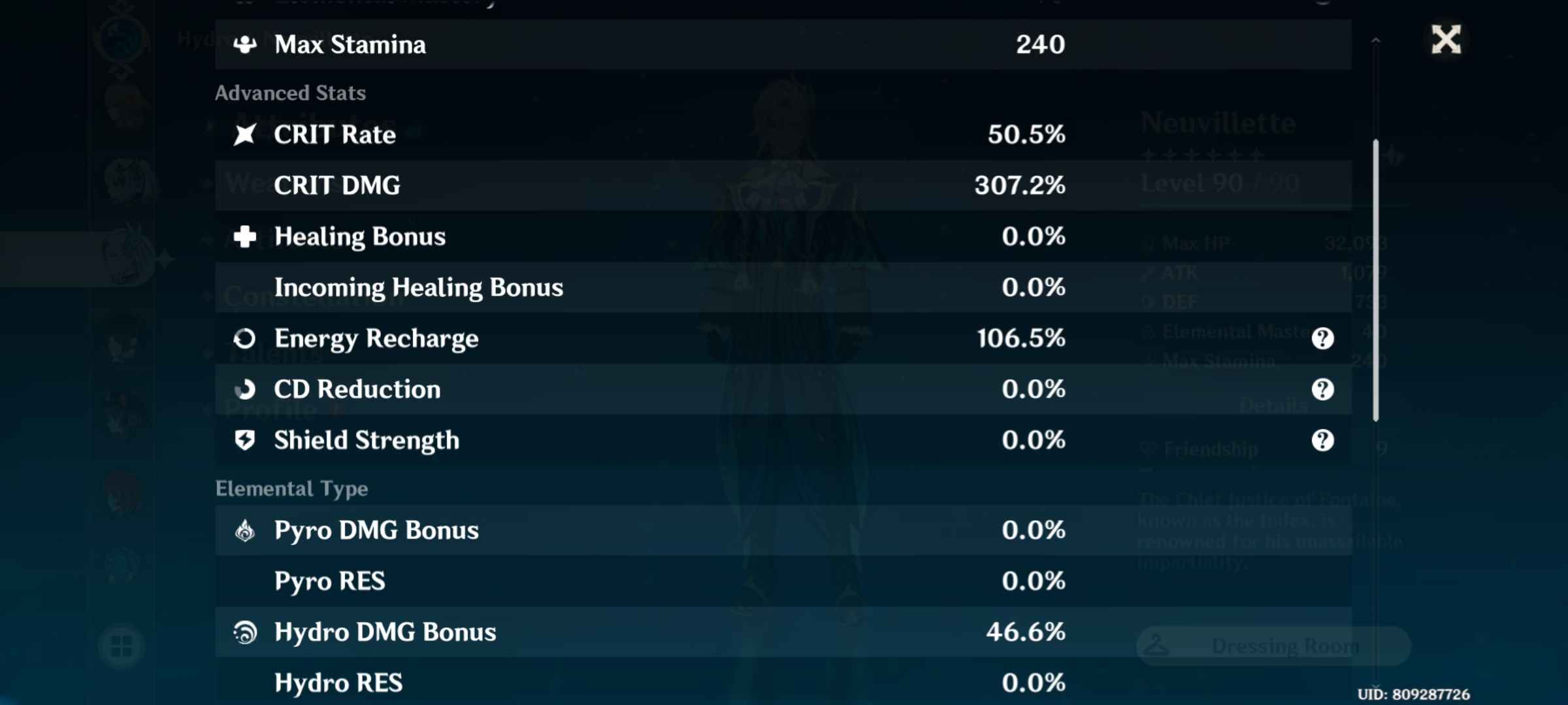 Water blaster ratio tho Genshin Impact | HoYoLAB