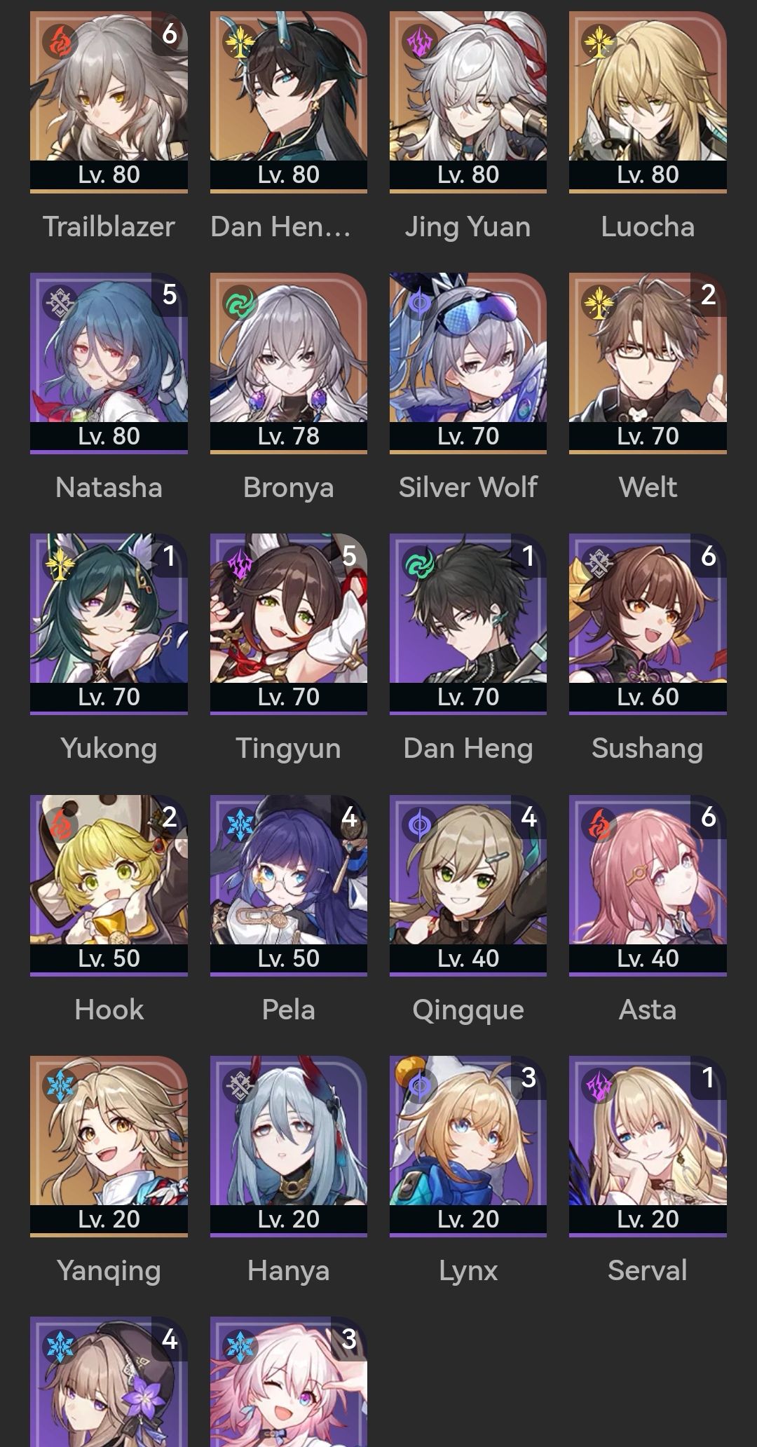 Help a returning player TT Honkai: Star Rail | HoYoLAB