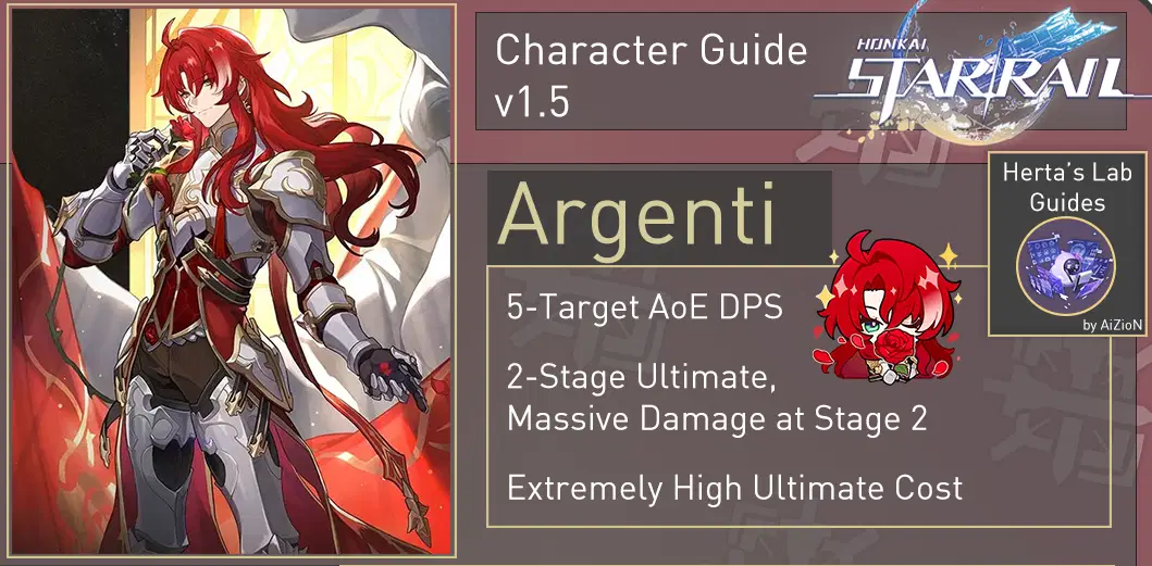 Argenti Character Guide // StarRail1.5 // Herta's Lab Honkai: Star Rail ...