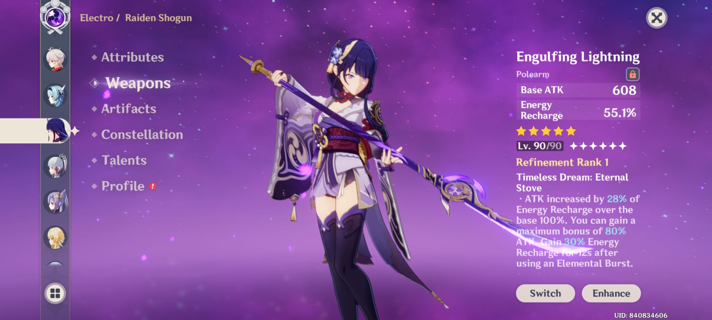 My characters that has their signature weapon! Genshin Impact | HoYoLAB