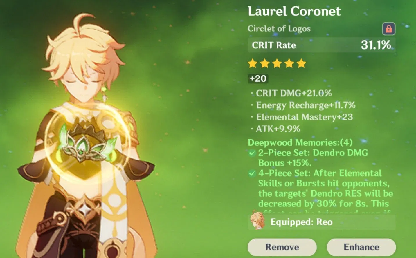 2 new good artifacts for Aether 🥹 Genshin Impact | HoYoLAB