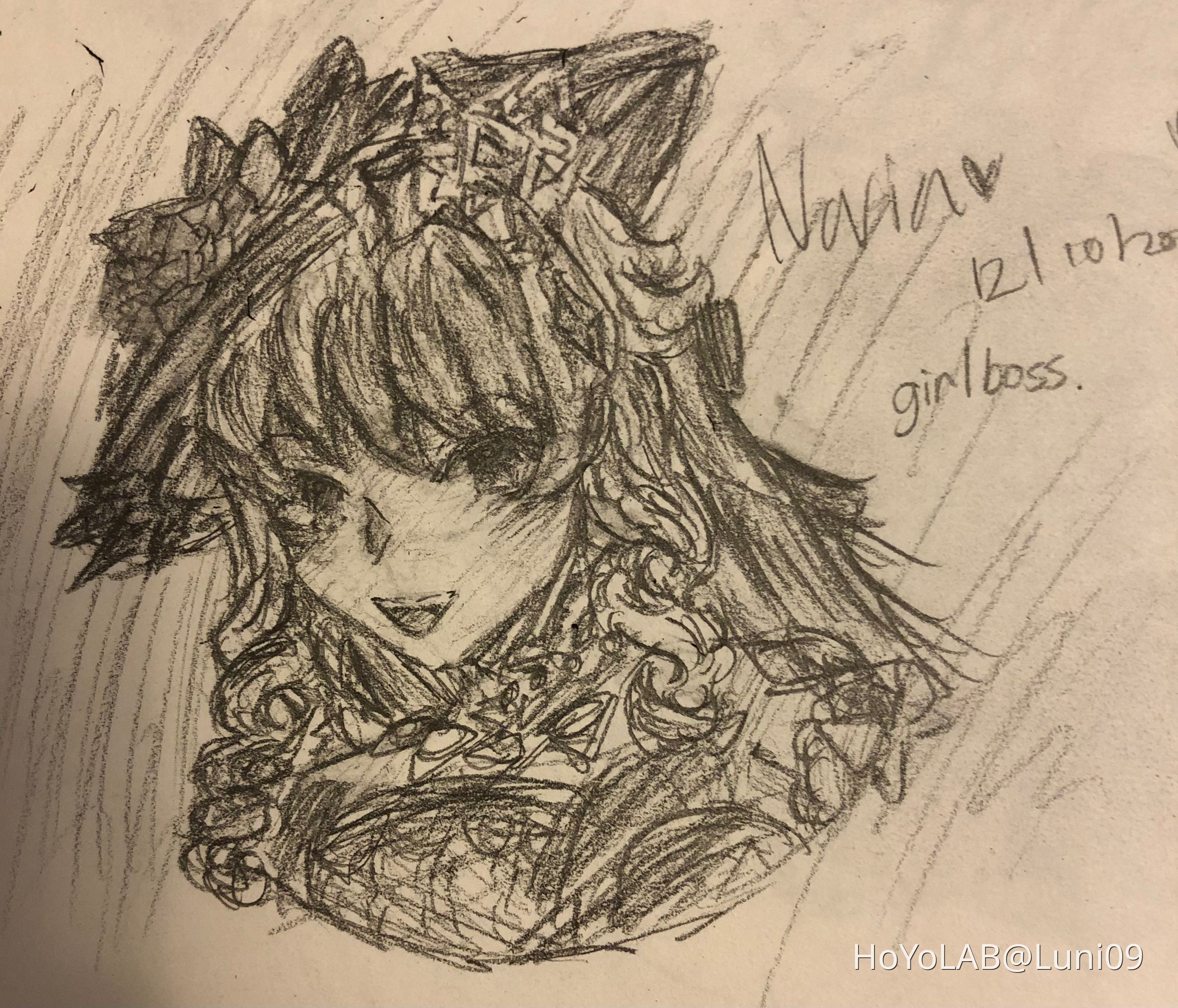 navia drawing!! Genshin Impact | HoYoLAB