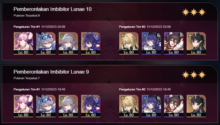 MOC 9-10, akhirnya punya SW Honkai: Star Rail | HoYoLAB