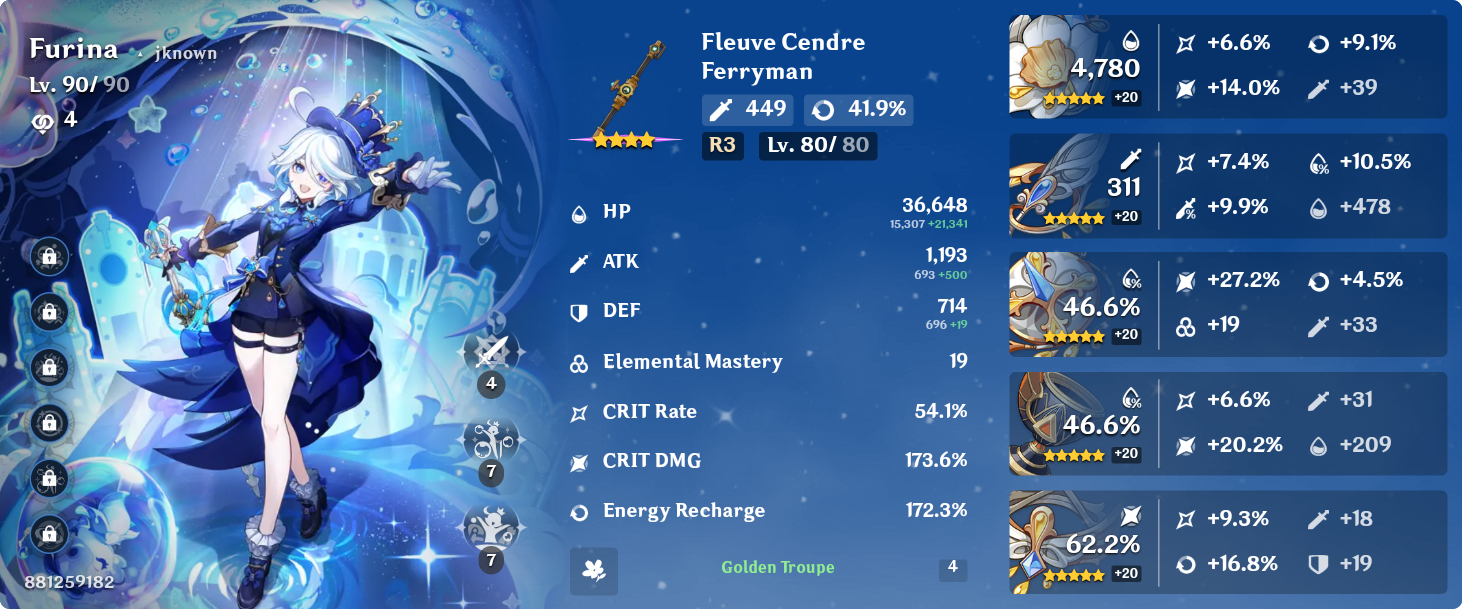 Furina & Wanderer's Genshin Impact | HoYoLAB