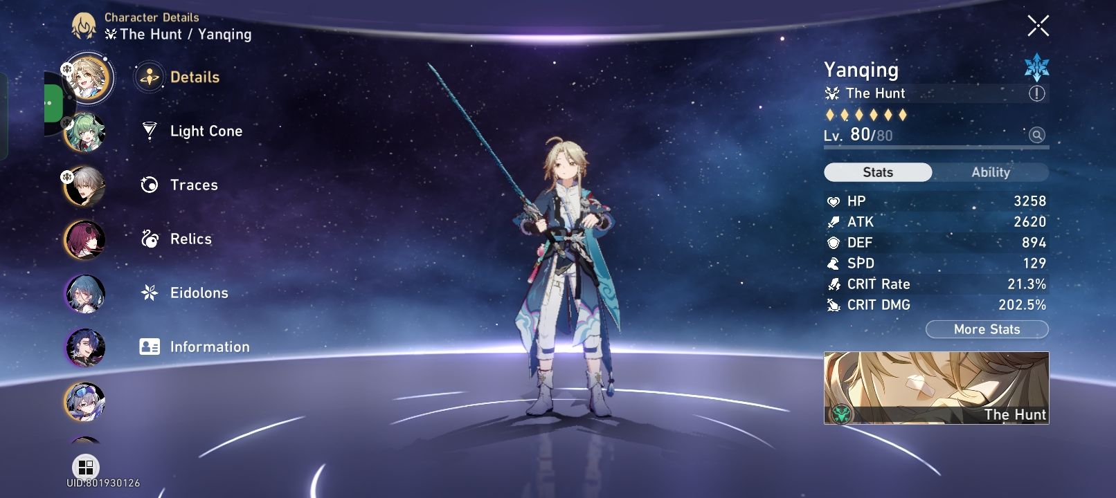 Greatest crit stats ever!!!!!!💯💯 Honkai: Star Rail | HoYoLAB