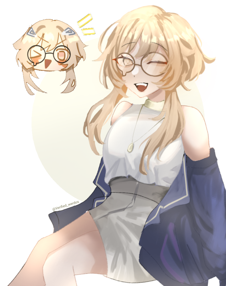 Lumine modern AU Genshin Impact | HoYoLAB