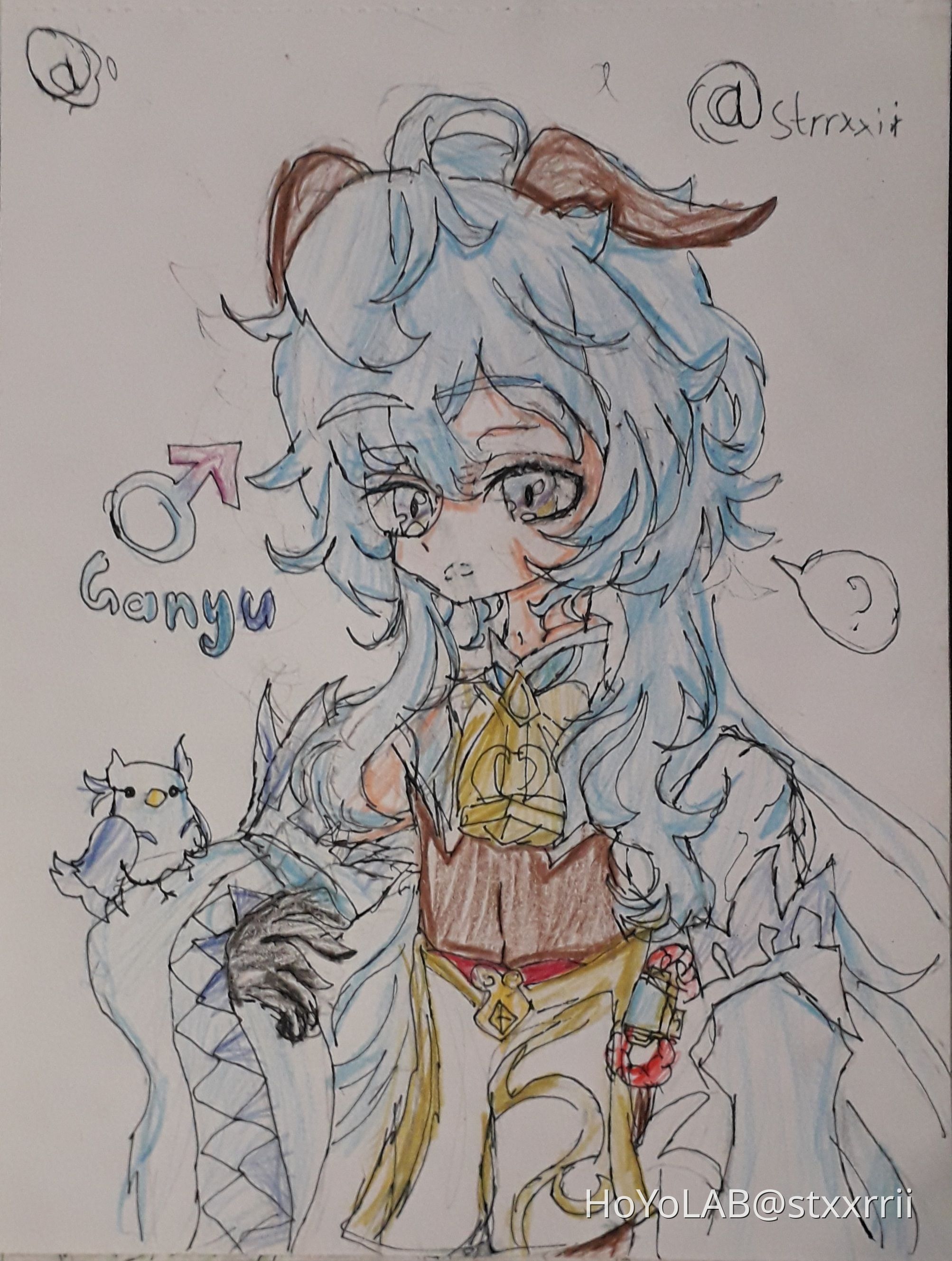Ganyu genderbend Genshin Impact | HoYoLAB