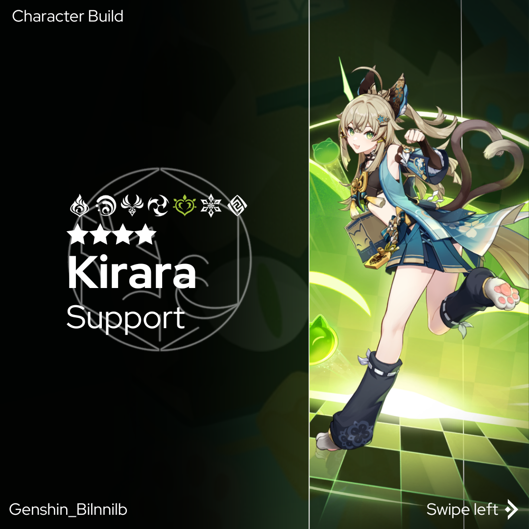 (4.2) Kirara Build Guide as Support Genshin Impact | HoYoLAB