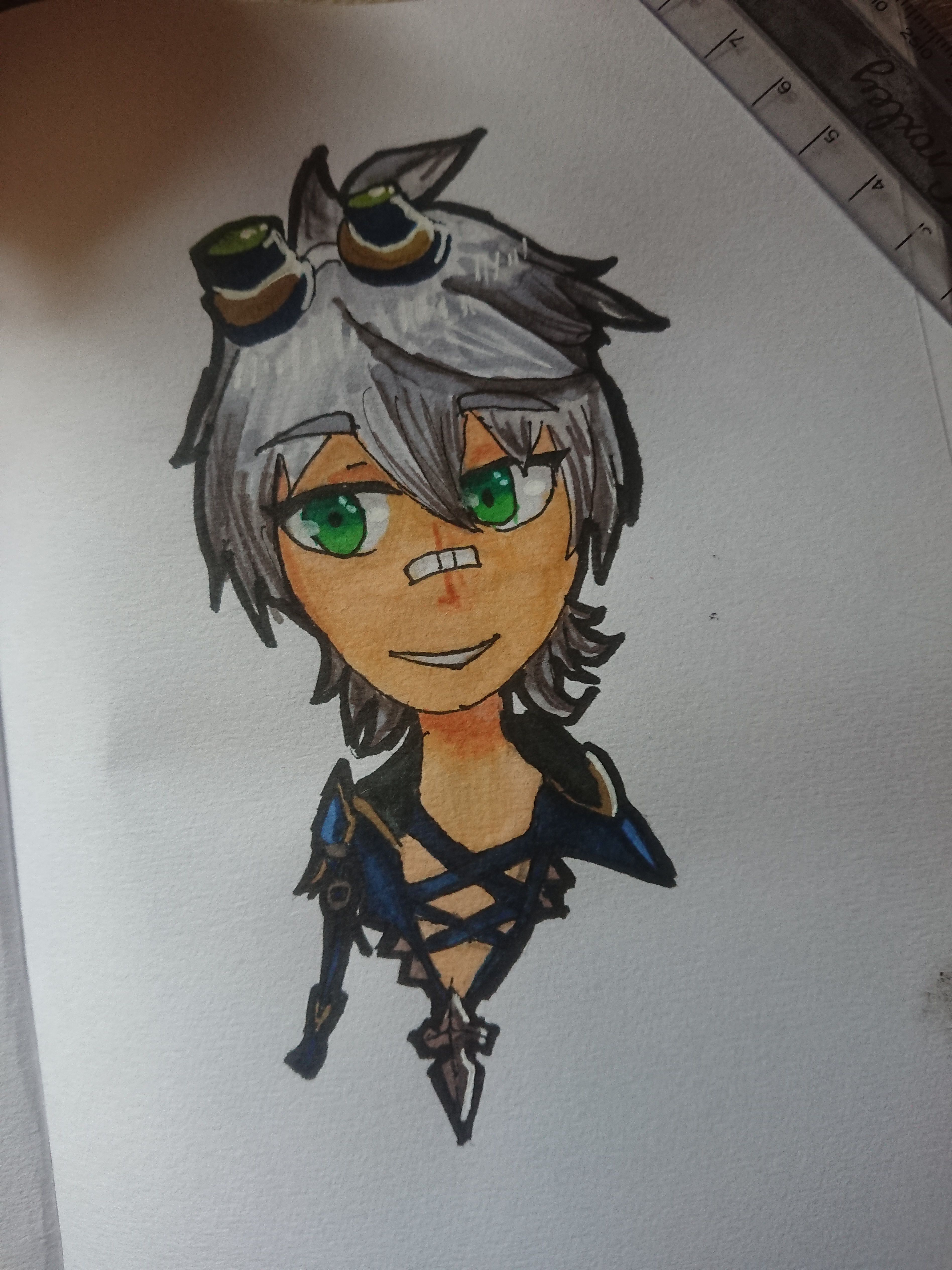 Old Bennett drawing🔥🤕 Genshin Impact | HoYoLAB