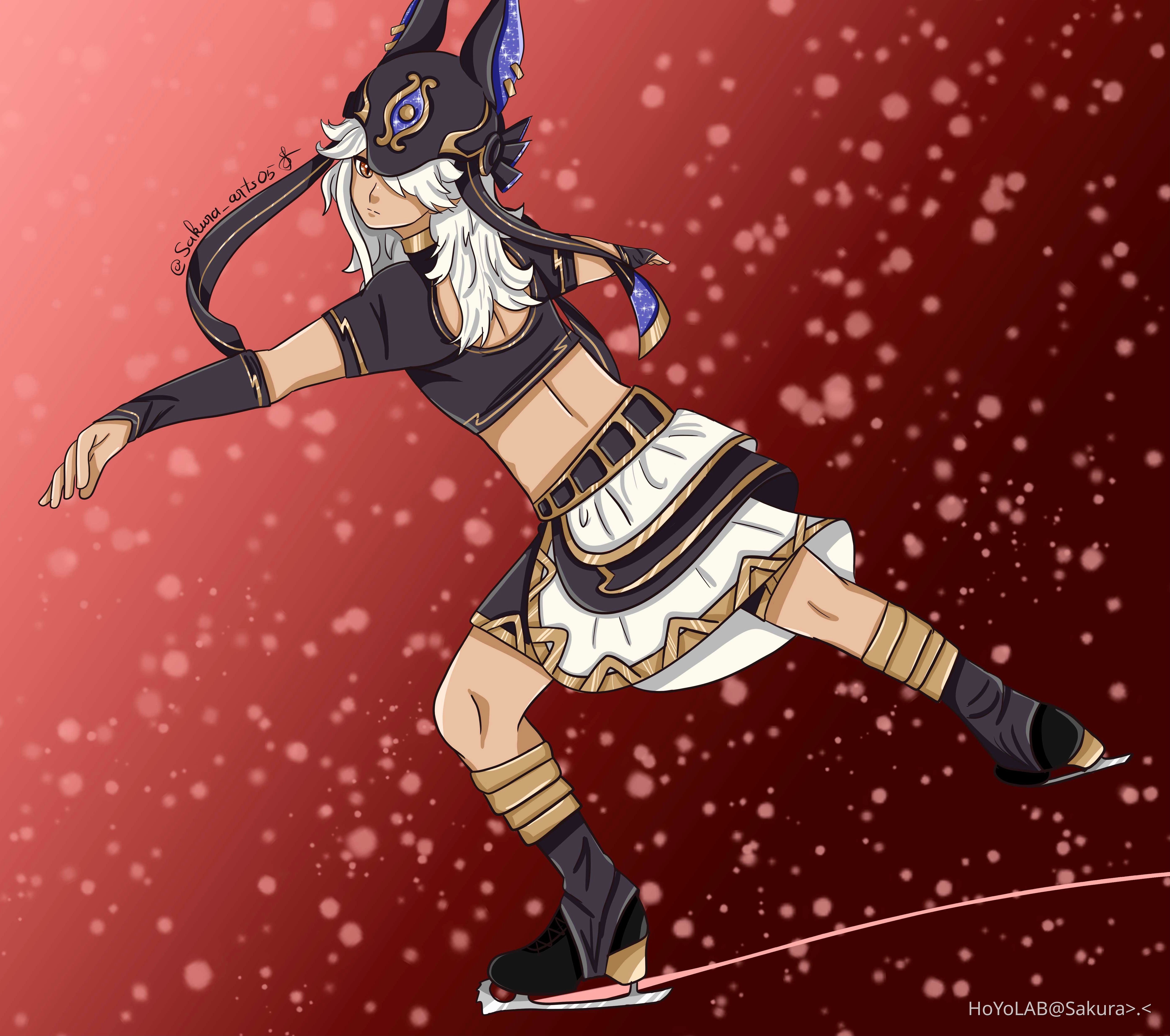 Cyno Figure Skating Genshin Impact | HoYoLAB