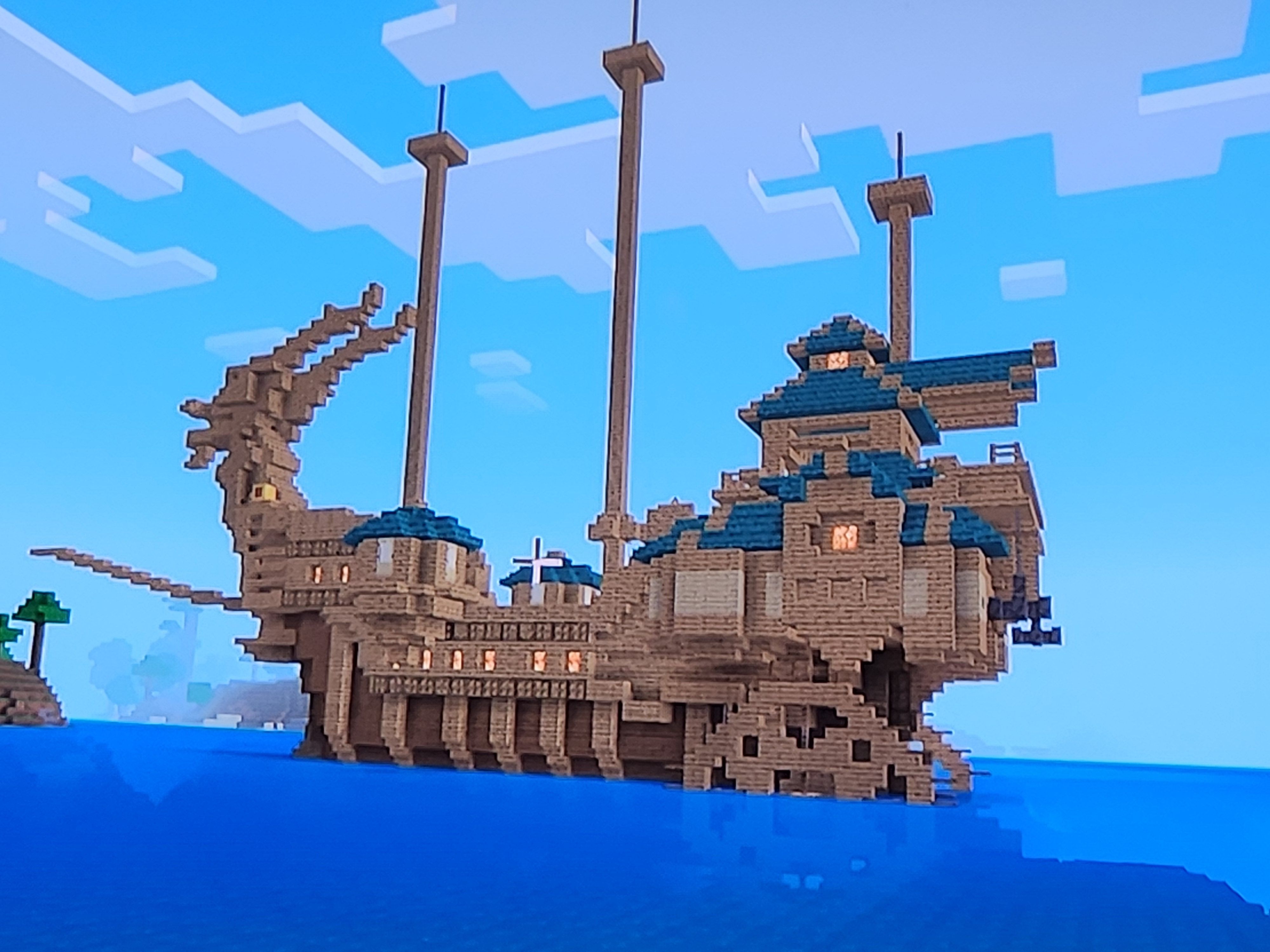 I built the Alcor in Survival Minecraft Genshin Impact | HoYoLAB