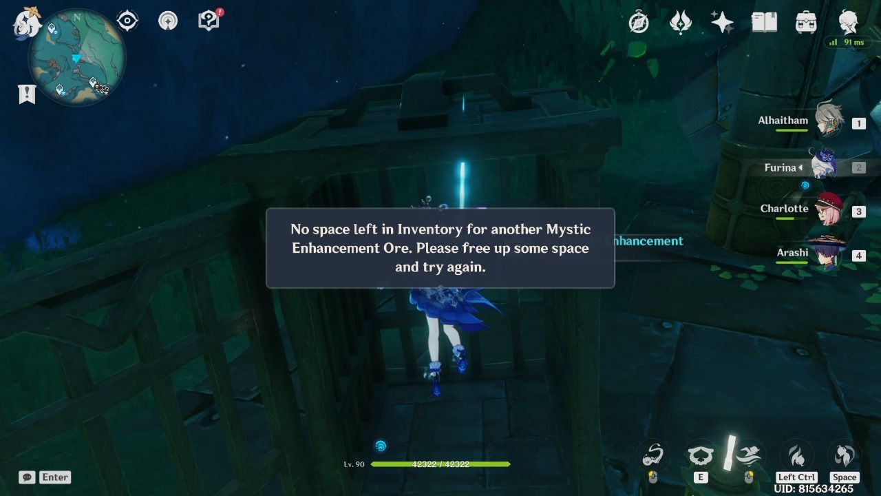 Mystic Enhancement Ore has a limit!!!! Genshin Impact | HoYoLAB