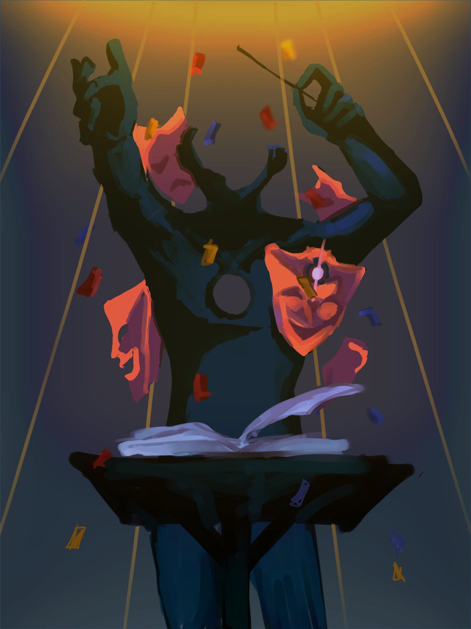 more Aeon drawings!! Honkai: Star Rail | HoYoLAB