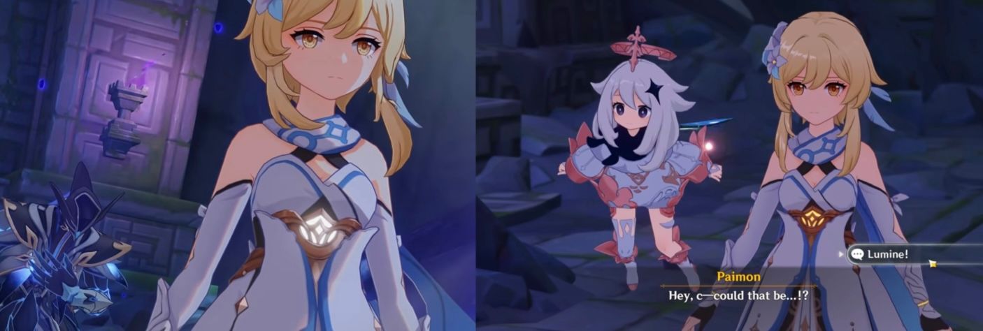 Lumine met Princess of the Abyss? Genshin Impact | HoYoLAB