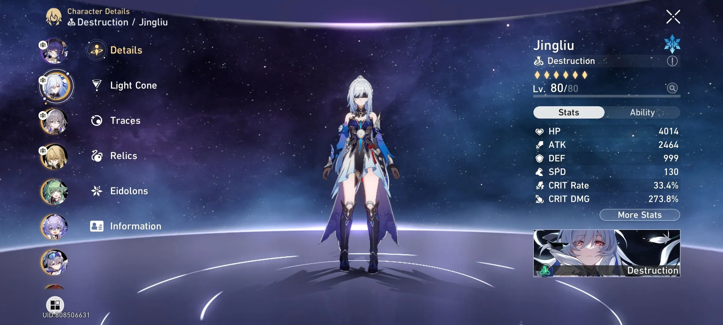 Rate my F2P Jing liu Genshin Impact | HoYoLAB