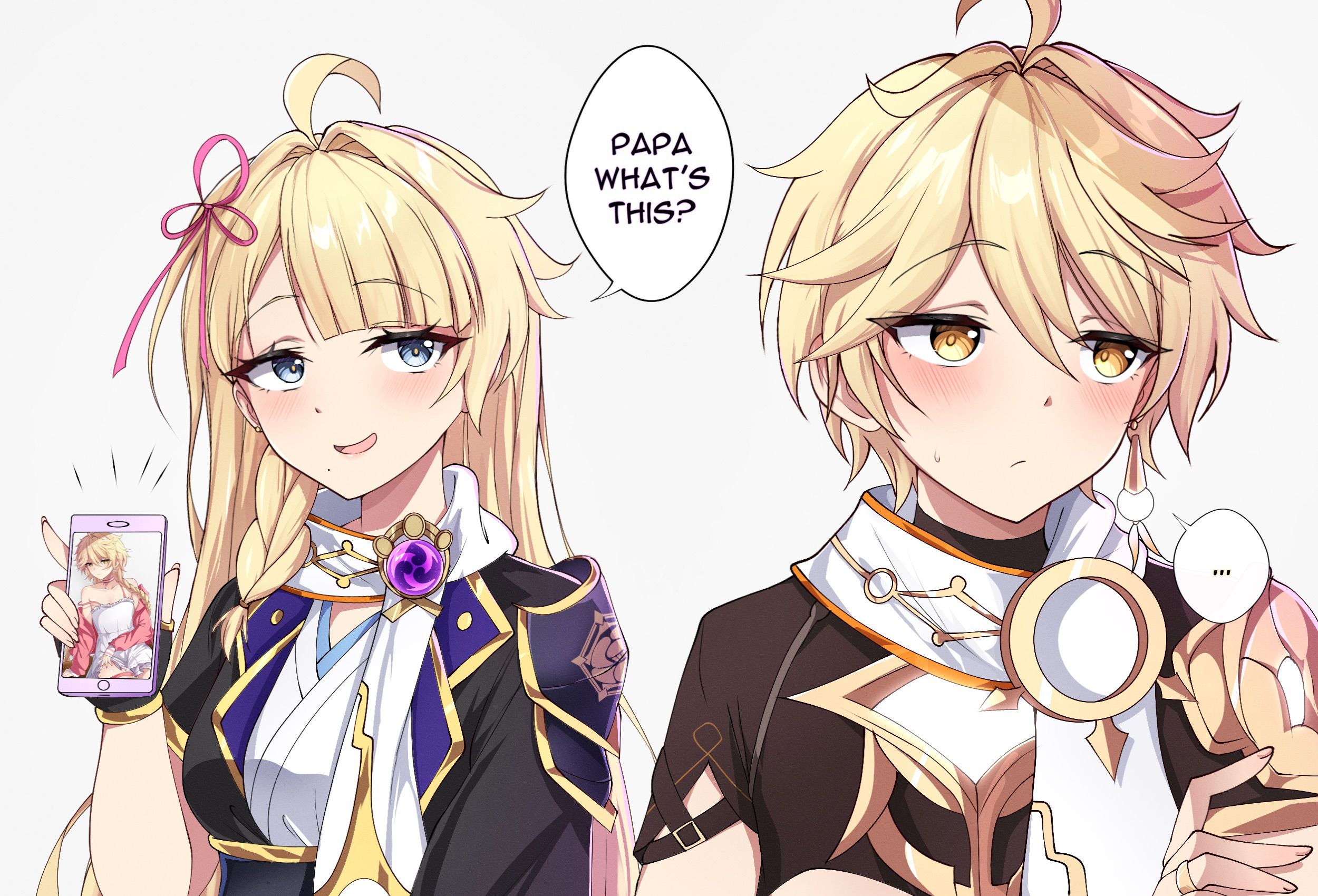 Daughter Ayaka and Aether Genshin Impact | HoYoLAB