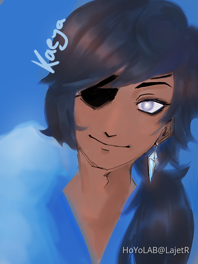 Kaeya doodle Genshin Impact | HoYoLAB