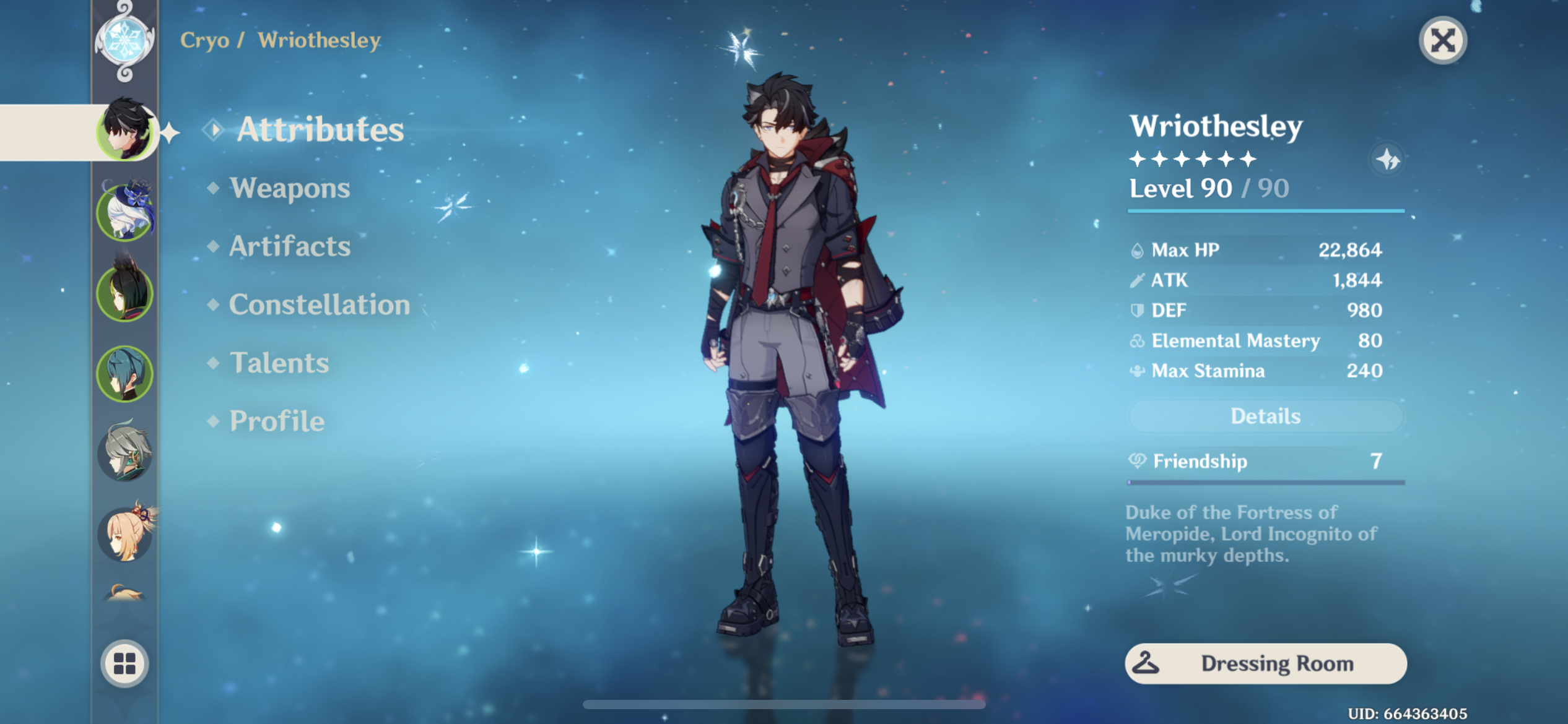 Rate my Wriothesley build Genshin Impact | HoYoLAB