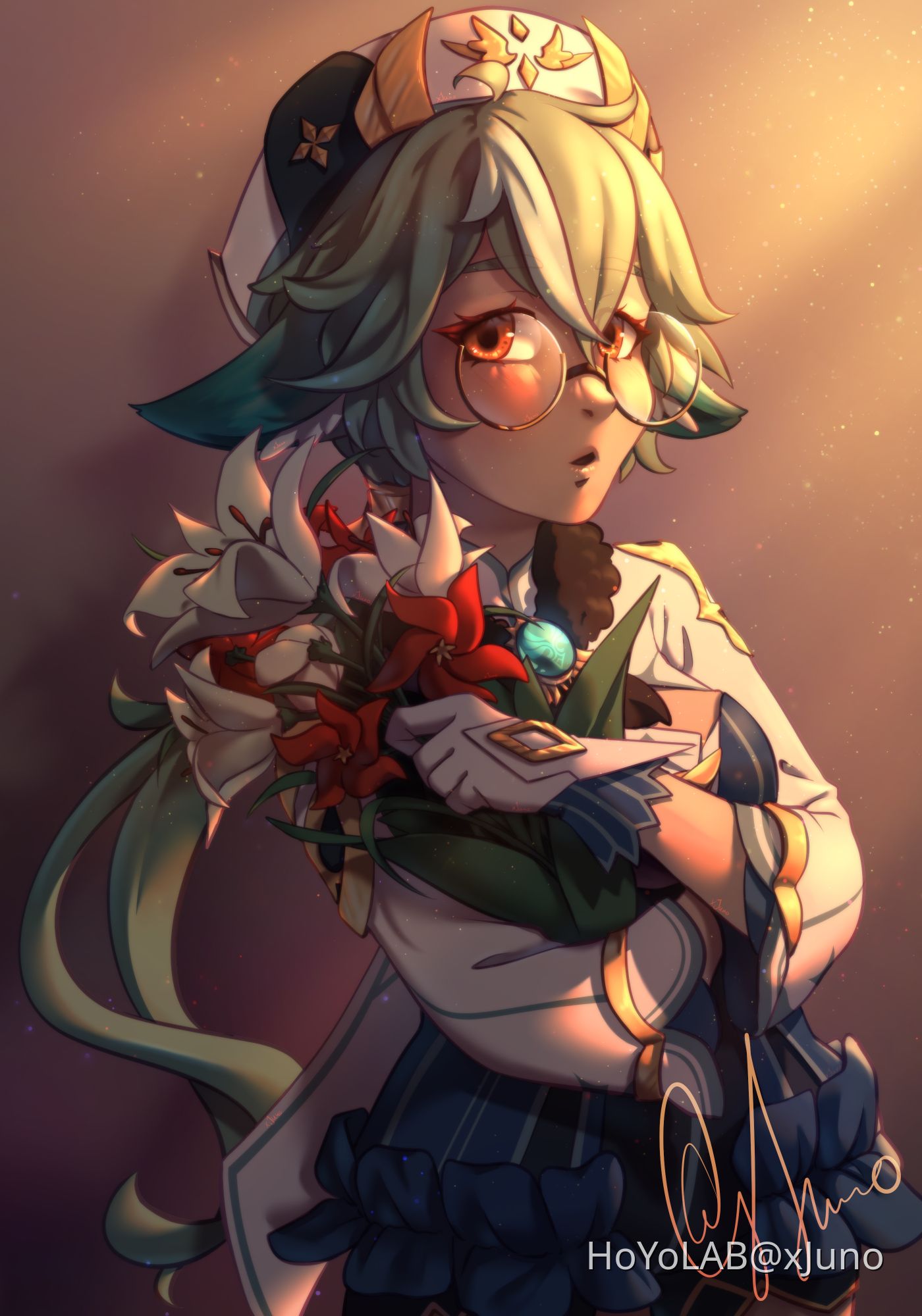Sucrose fanart Genshin Impact | HoYoLAB