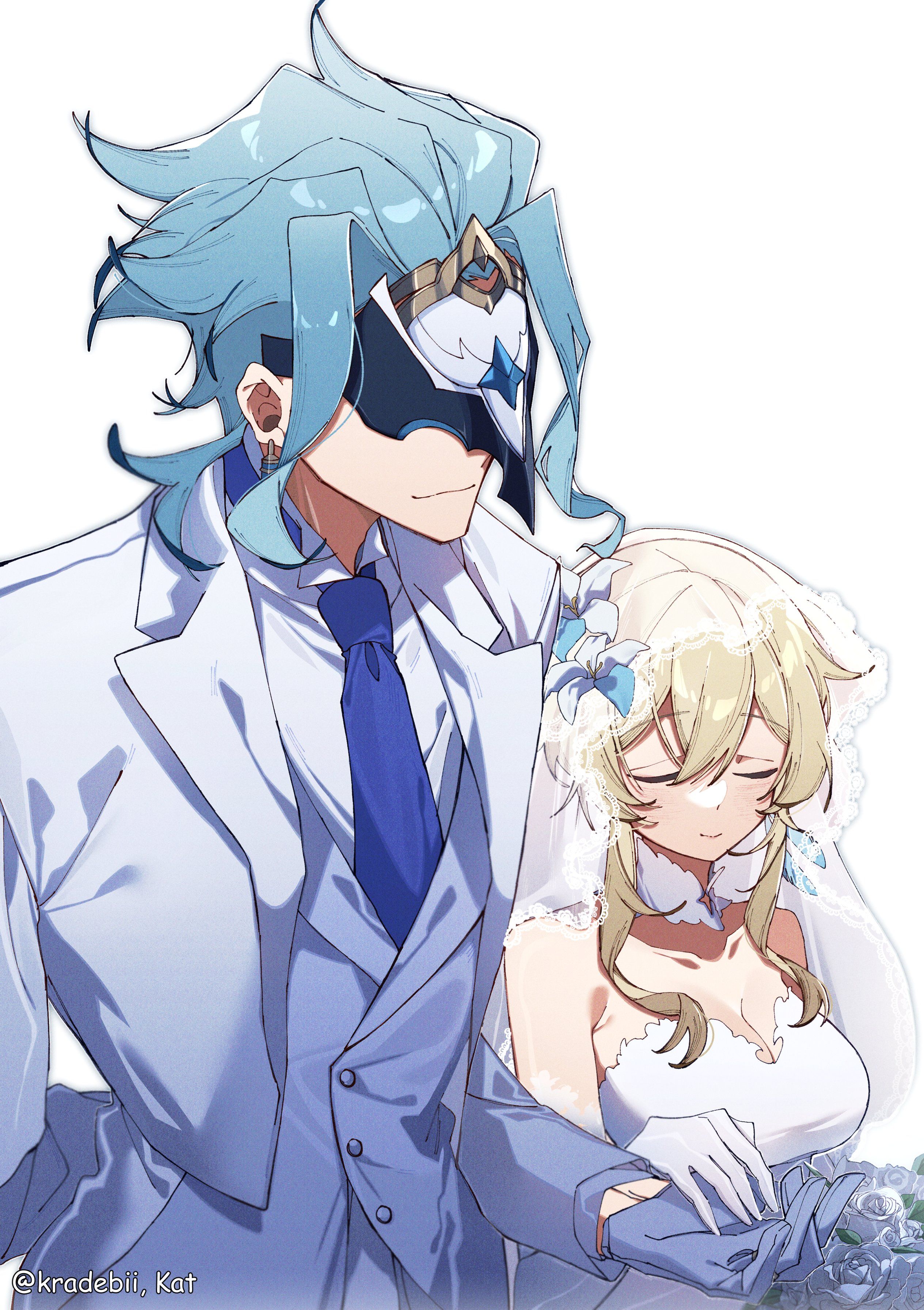 Lumine and Dottore Genshin Impact | HoYoLAB