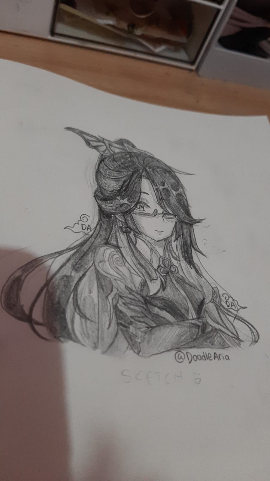 "Who Should I Draw" Series #1 : Cloud Retainer (Xianyun) Genshin Impact ...