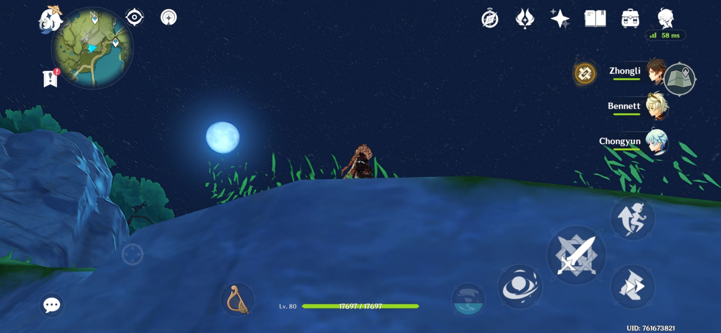 the grass gets a little quirky at night. Genshin Impact | HoYoLAB