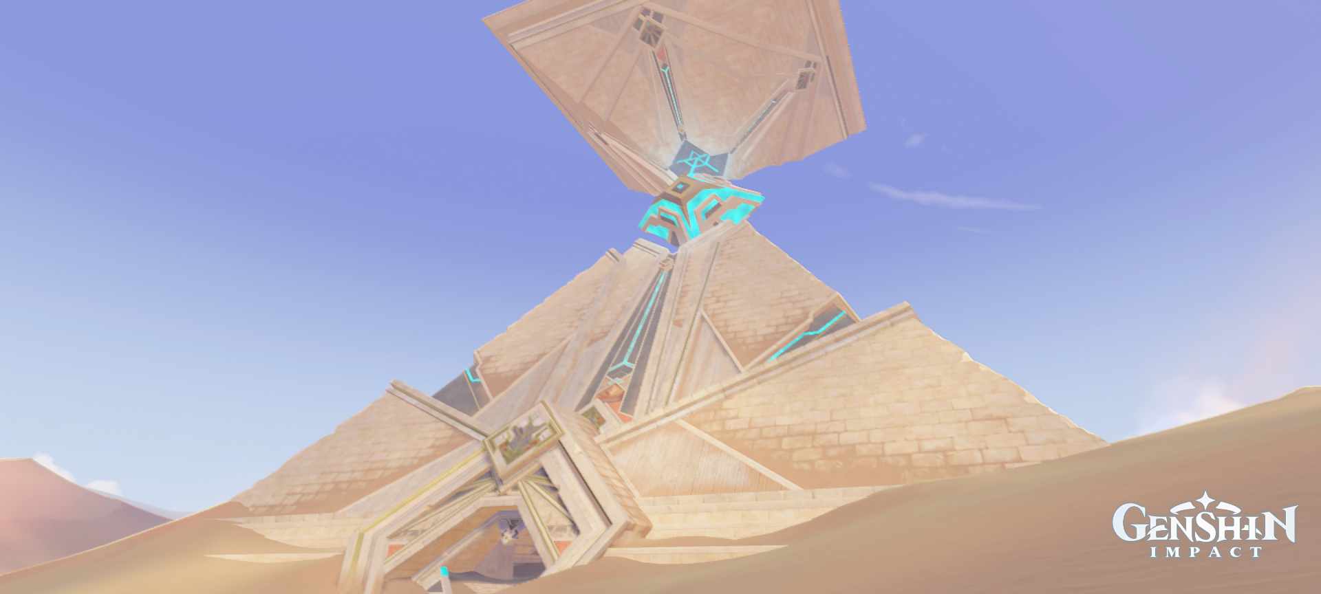 Pyramids in the desert! Genshin Impact | HoYoLAB