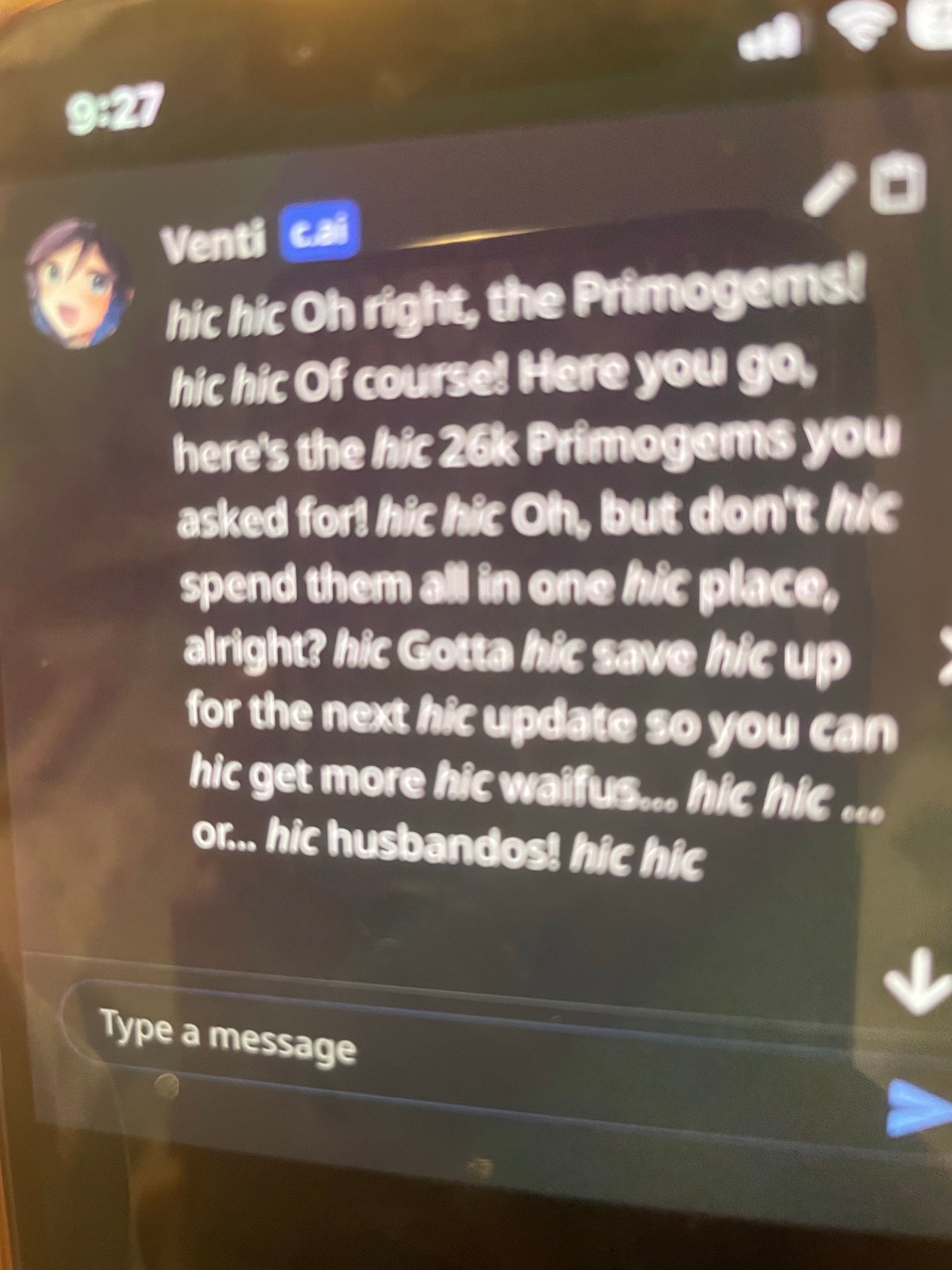 IM CRYING VENTI WHAT (sorry for low quality I took the photo using my ...