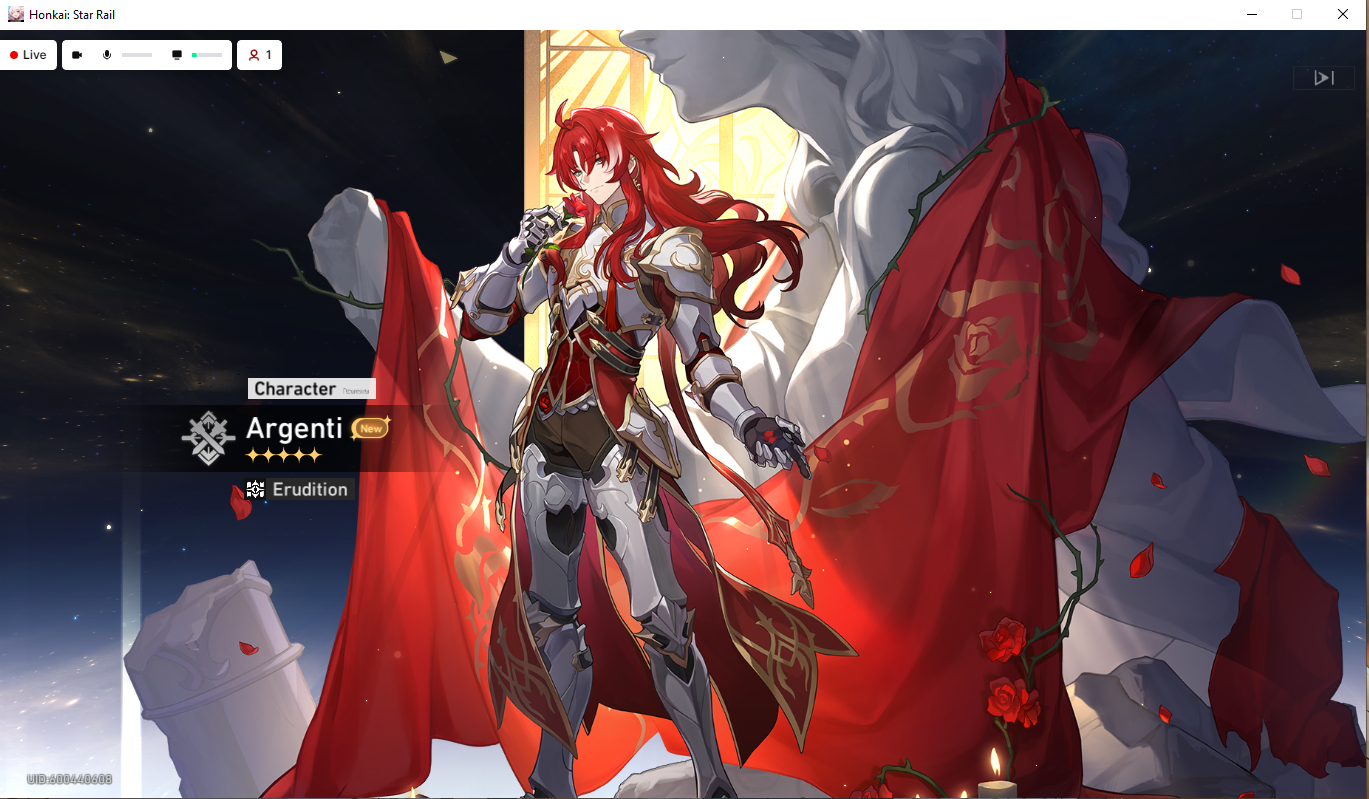 Argenti is home. Honkai: Star Rail | HoYoLAB