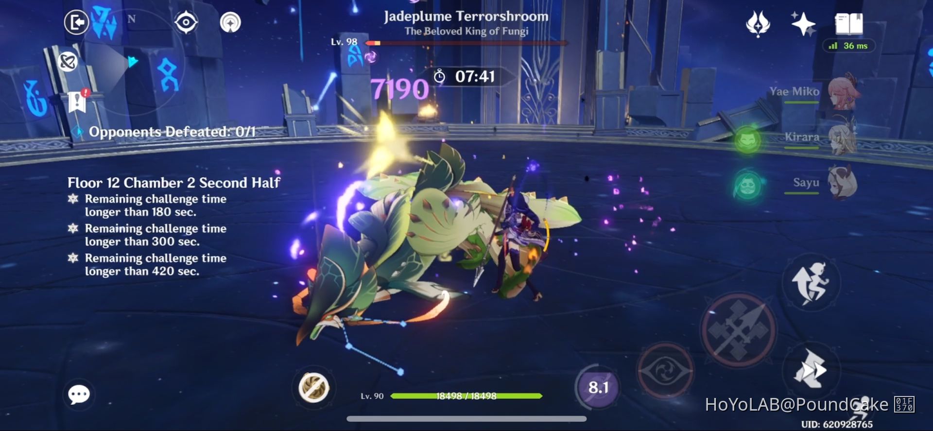 EiMiko Aggravate team clears abyss using 2 star weapons Genshin Impact ...