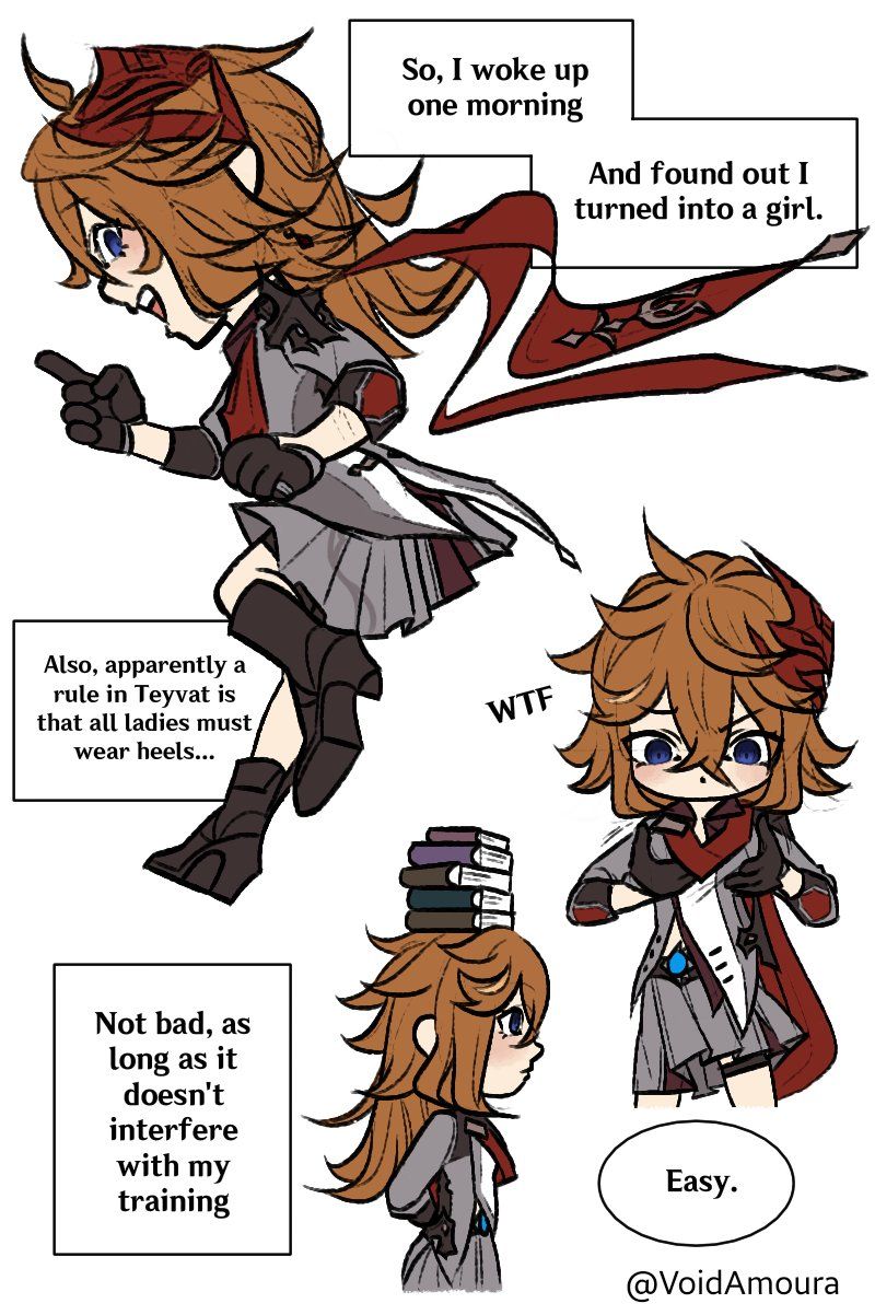 🐳♀️ Childe Becomes Female! (Gender Bender) Genshin Impact | HoYoLAB