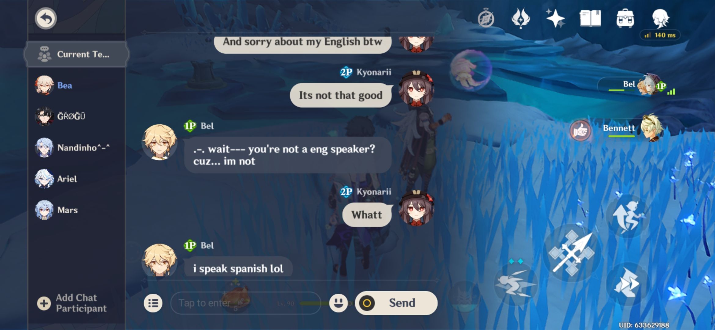 When you don't know which language to speak Genshin Impact | HoYoLAB