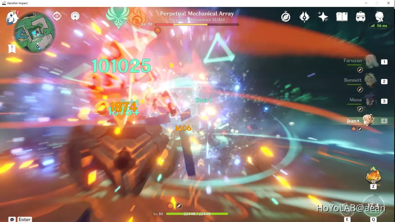 Jean Damage Test with my usual build; 145K Burst, 101K Skill Genshin ...