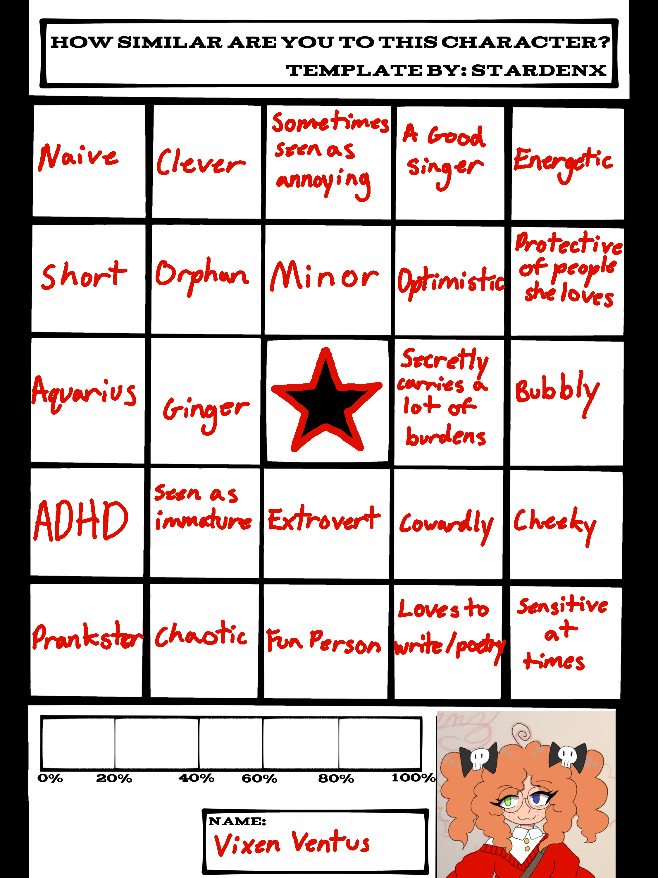 OC bingo!! (Part 1??) | HoYoLAB
