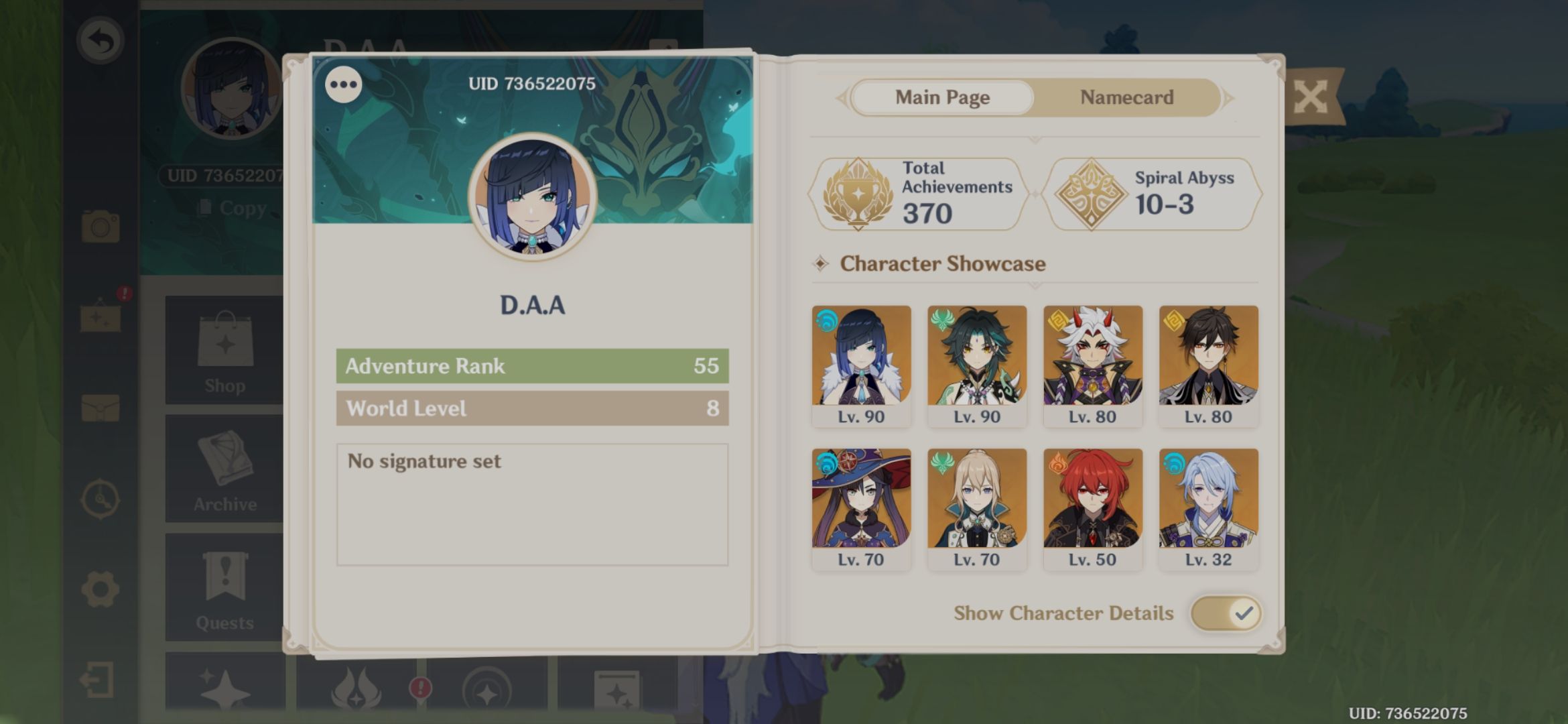 me id Genshin Impact | HoYoLAB