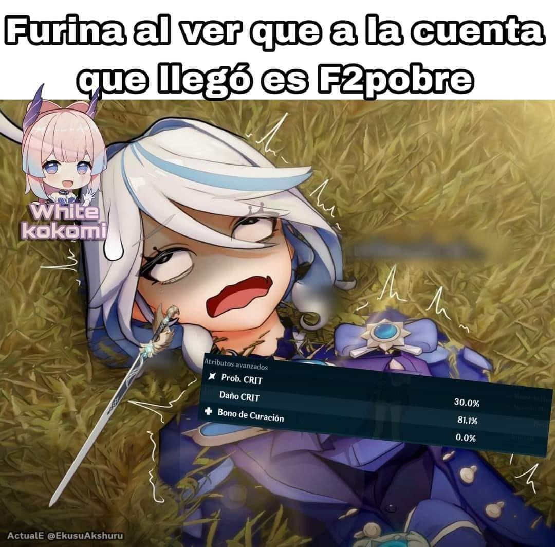 Te he fallado Furina Genshin Impact | HoYoLAB