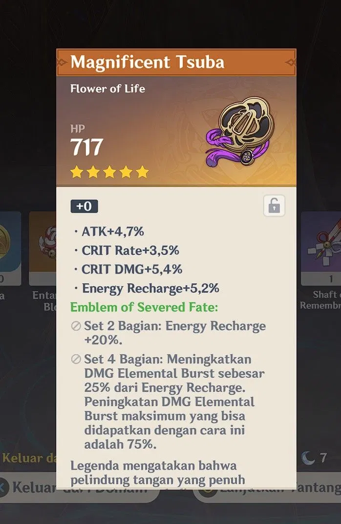 A Perfect Artifact for Mommy Raiden 😌🥰 Genshin Impact | HoYoLAB