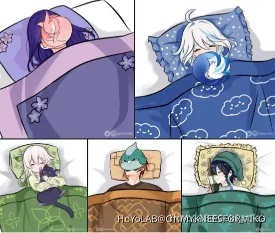 every archon with there pet Genshin Impact | HoYoLAB