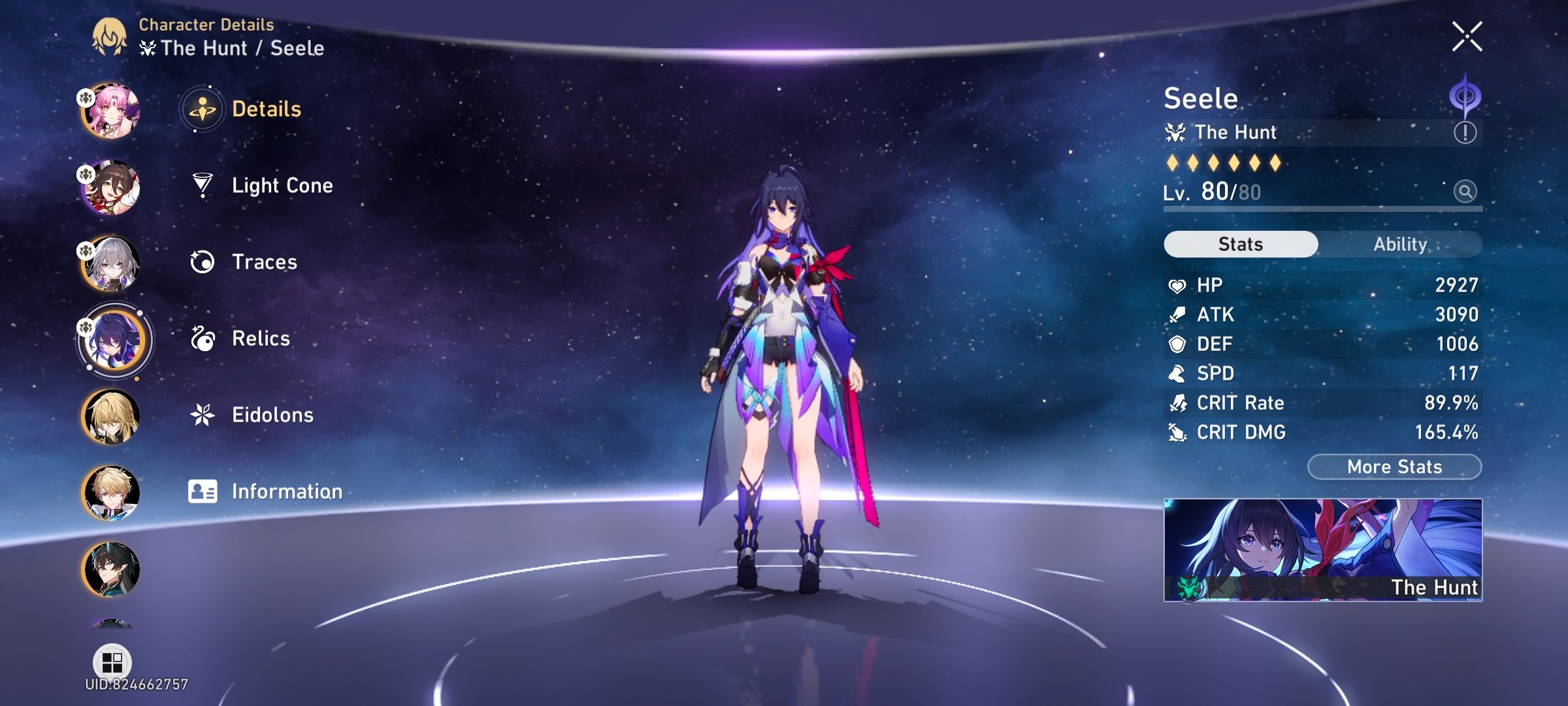 Farming relics for Seele Week 1 Progress (10/12/23) Honkai: Star Rail ...