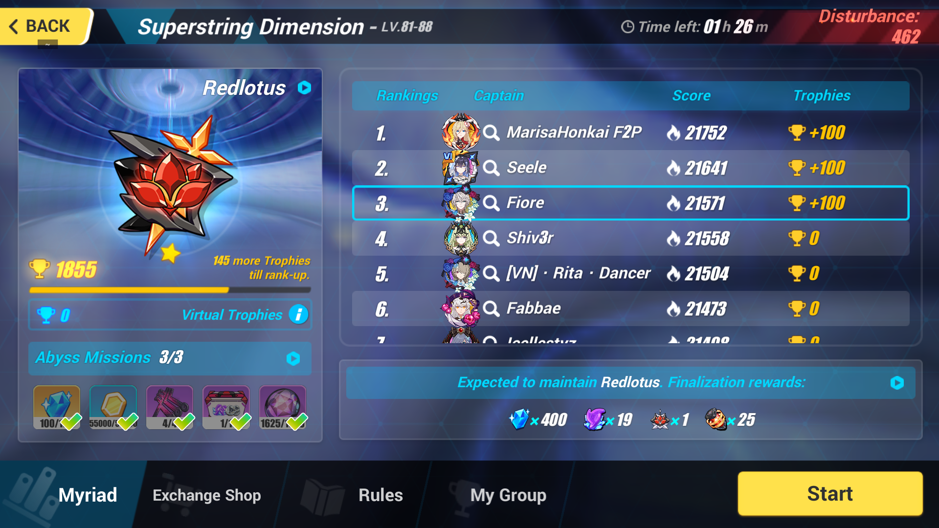 got top 3 with triple physical support impact [feat. Carole Revival ...