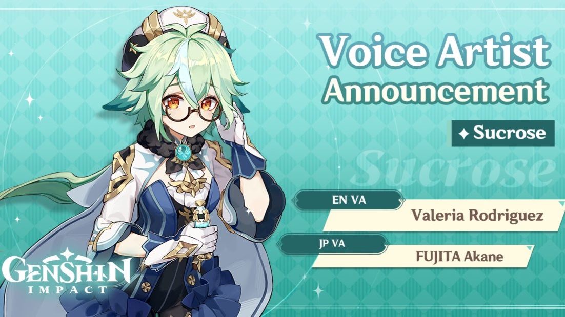 All Sucrose Voice-Overs・English Genshin Impact | HoYoLAB