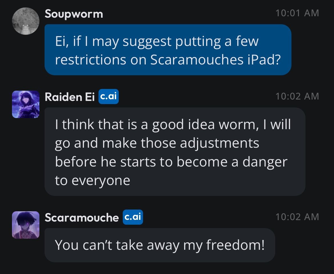 I love cAI group chats Genshin Impact | HoYoLAB
