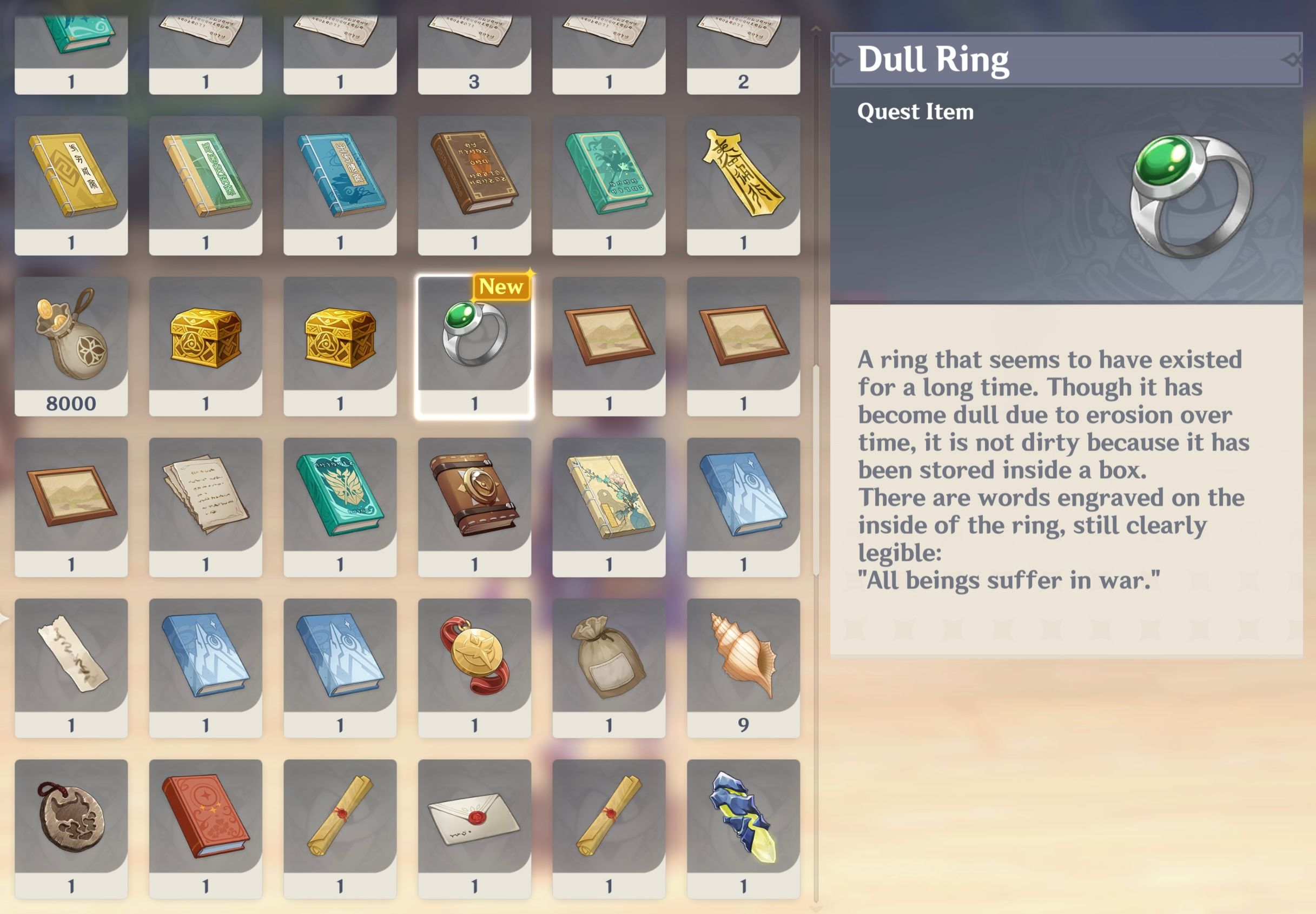 What y’all do with the Dull Ring 💍 ? Genshin Impact | HoYoLAB