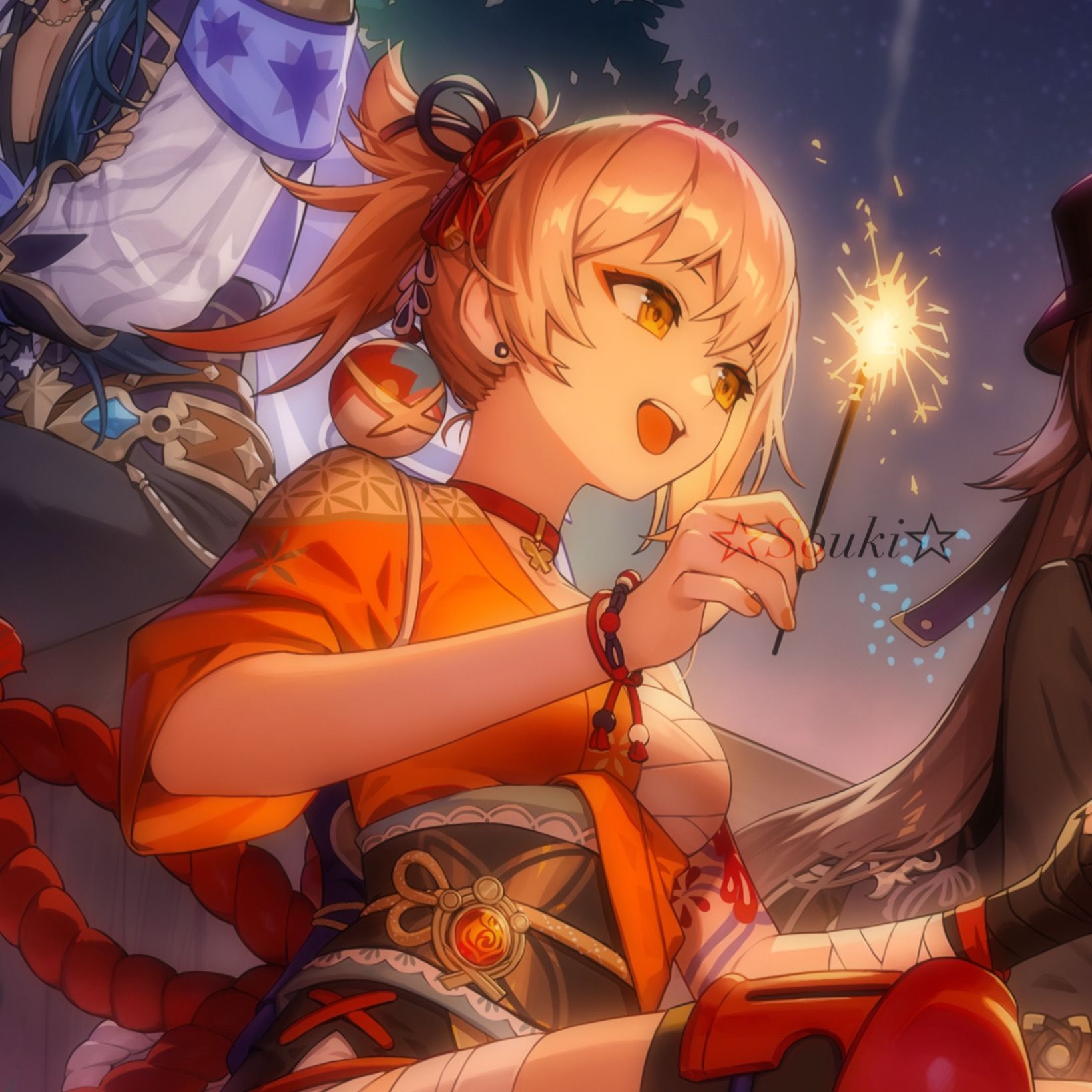 🎇Yoimiya,Hu Tao,Dehya and Kaeya matching icons🎇 Genshin Impact | HoYoLAB