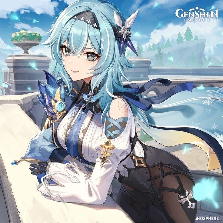 Our Cryo queen, Eula! Genshin Impact | HoYoLAB
