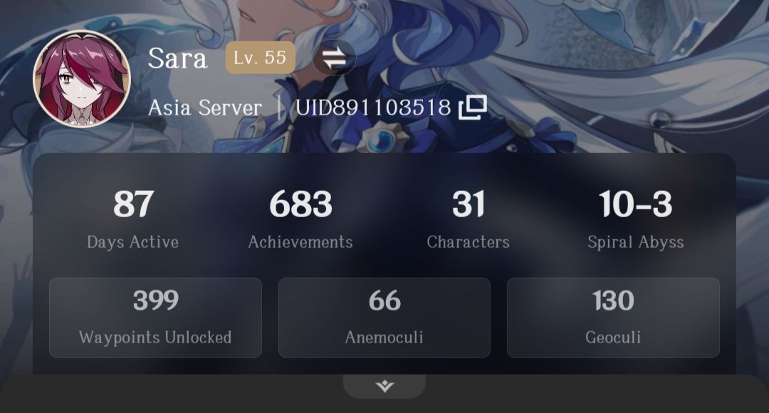 Visual representation of a genshin no-lifer Genshin Impact | HoYoLAB