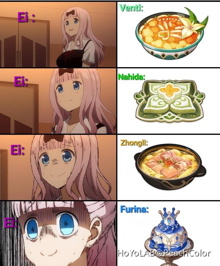 Poor Ei can't cook Genshin Impact | HoYoLAB
