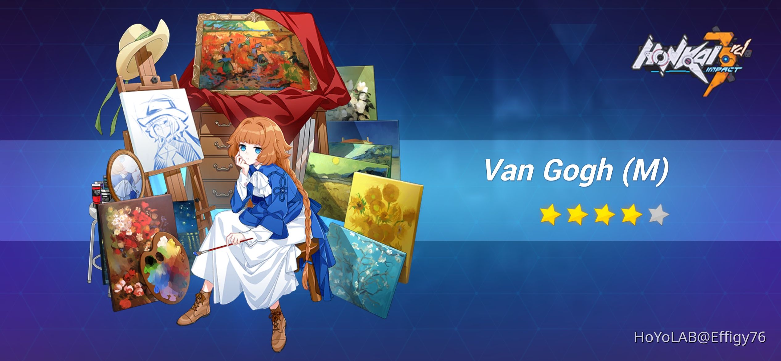 Van Gogh (M) Stigmata Honkai Impact 3rd | HoYoLAB