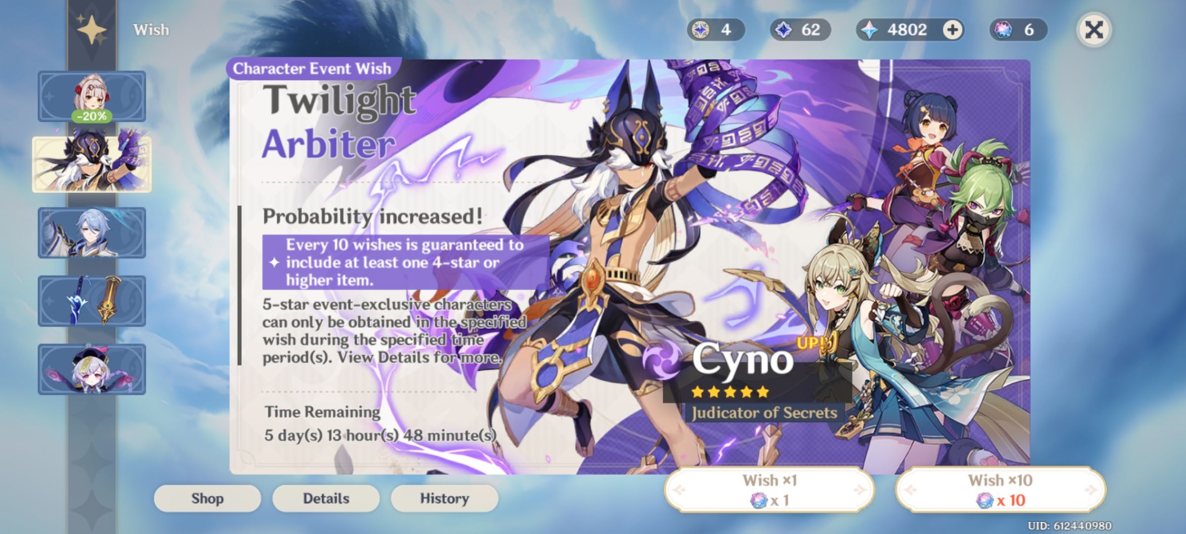 Day Five of saving up for Arlecchino OR Furina Reruns Genshin Impact | HoYoLAB