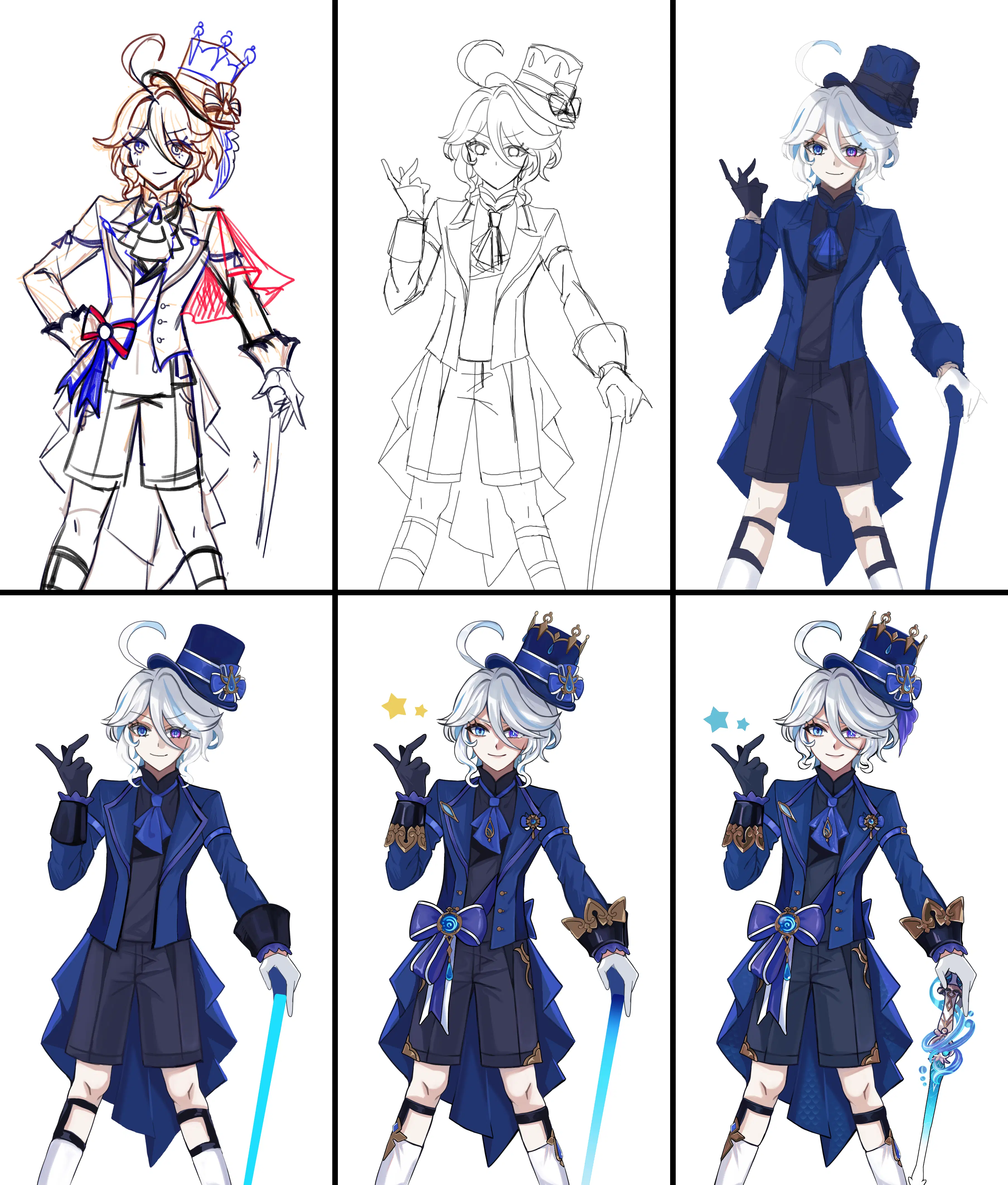 Genderbend Furina / Furina as a boy Genshin Impact | HoYoLAB